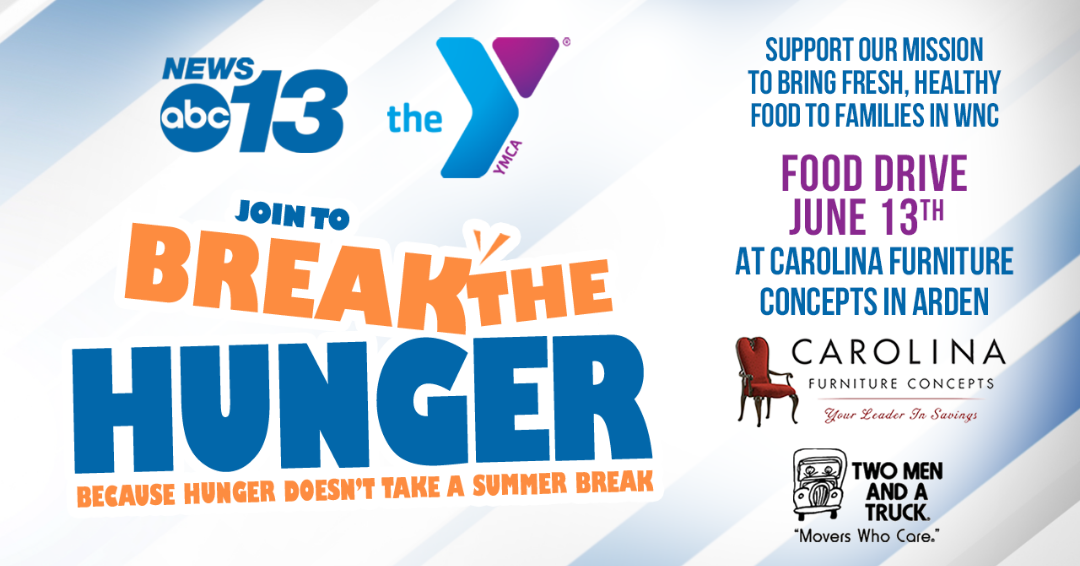 Help Break the Hunger this summer with the Y | YMCA of Western North ...